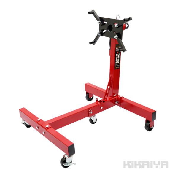 【仕様・状態】■本体重量:33.4kg■最大許容荷重:680kg（1500LBS）■本体材質:スチール■キャスター:鉄車輪　固定車輪 2個／Φ84×幅 30mm　自在車輪 1個／Φ63×幅 30mm　ブレーキ付自在車輪 2個 ／Φ75×幅 ...