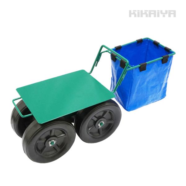 【仕様・状態】■本体重量:3.3kg（道具袋一式を含まない場合／3.1kg）■材質:本体／スチール道具袋／ポリエチレン・マジックテープ・スチール車輪／プラスチック（中空タイヤ）■車輪サイズ:約 φ185×幅57mm■耐荷重:100kg（椅子...