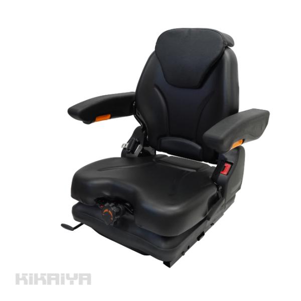 【仕様・状態】■本体重量:27.3kg■生地:PVC■前後調整:165mm（15mmピッチ）■背もたれ角度:後方／30度■サスペンションストローク:50mm■体重許容範囲:50〜130kg■付属品:取付用ボルト類サスペンション調節ノブ（予備...