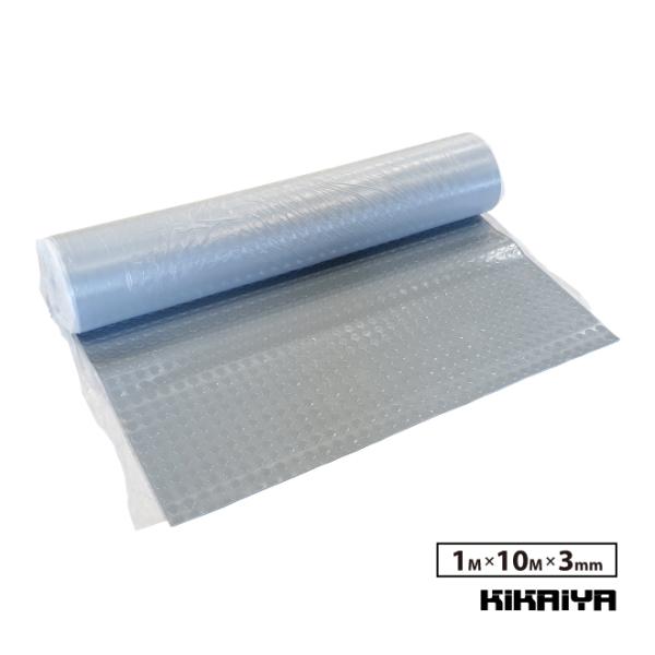 【仕様・状態】■内容量:1巻■サイズ:・厚み：3ｍｍ・幅　：1ｍ・長さ：10ｍ■重量:約42.8kg■材質:合成ゴム■カラー:グレー■梱包サイズ:約 1010×210×210mm（簡易梱包）※ゴム製品特有のにおいがありますので、苦手な方はご...