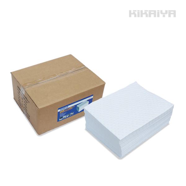 【仕様・状態】■マットサイズ：500mm×400mm×厚み5mm■マット材質：ポリプロピレン100％■吸着量：約1リットル（1枚につき）■梱包状態：段ボール　50枚重ね入り■梱包サイズ：510mm×410mm×240mm（重量 5kg）【別...