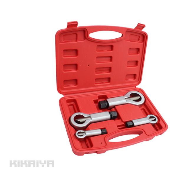 【仕様・状態】■本体使用ナットサイズ:　(1) M5〜M6（使用可能外径 9-12mm）　(2) M6〜M8（使用可能外径 12-16mm）　(3) M8〜M12（使用可能外径 16-22mm）　(4) M12〜M20（使用可能外径 22-...