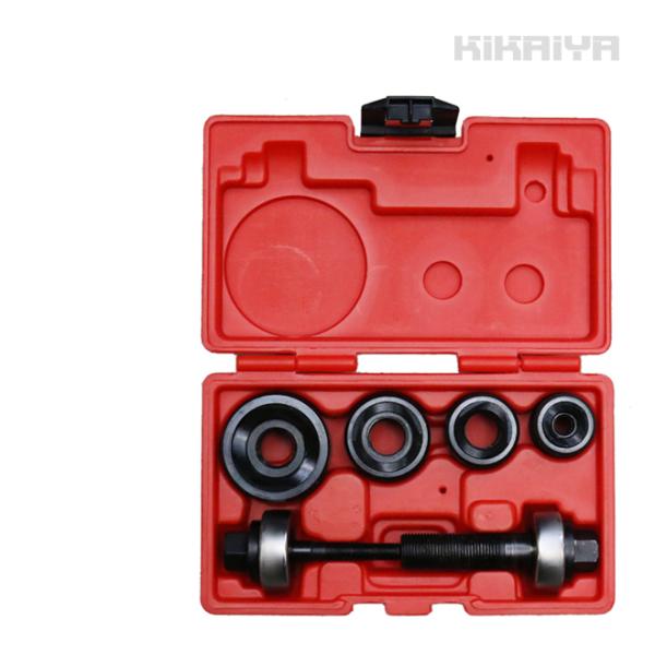 【仕様・状態】■セット重量：1.6kg■材質：スチール■最大鉄板厚さ：3mm（軟鋼）■6角ボルト頭サイズ：19mm■ケースサイズ：約207×130×60mm【ロッド／ベアリング付き】・小ロッド（9.4mm）・大ロッド（19mm）【 ご注意 ...