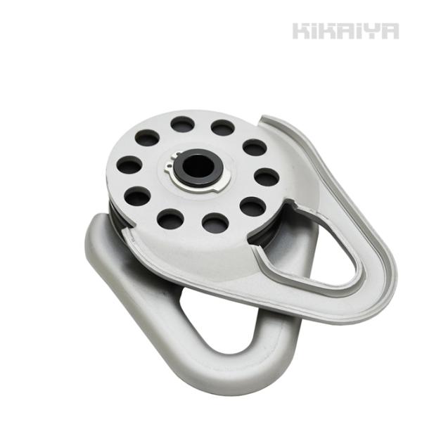 【仕様・状態】■本体重量：2.4kg■使用ワイヤー径：13mm以下■材質：スチール（塗装）、プーリー：樹脂、スチール（軸）■板厚：5.0mm■最大荷重：9,000kg■梱包箱サイズ：235×175×50mm【別途送料(1点につき)】★沖縄県...