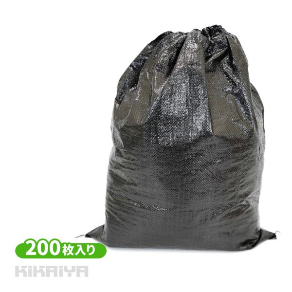 【仕様・状態】■入数:200枚■重量:13kg／200枚■カラー:黒（ブラック）■材質:ポリエチレン（PE）■サイズ:約48×60cm※±1〜2cm程度の誤差があります■容量:約 20リットル■梱包サイズ：約 530×250×250mm※耐...