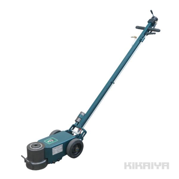 【仕様・状態】■本体重量:42kg■能力:最大50トン（50トン、25トンの2段階）■受け金高さ:最低位 165mm〜最高位 400mmアダプター使用（無負荷時）■シリンダーストローク:122mm■使用エアー圧力:8〜12キロ（0.8-1....