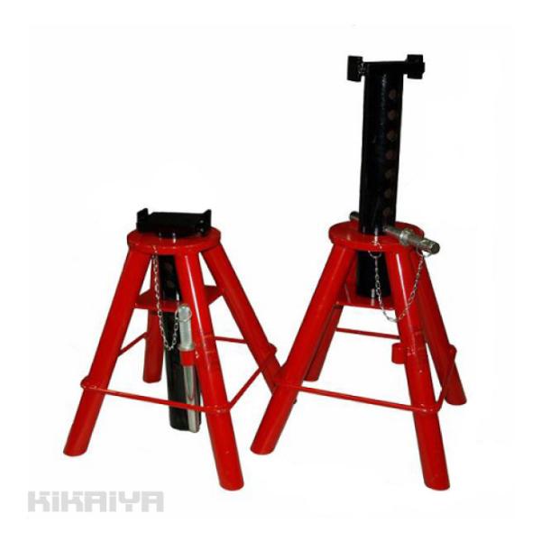 【仕様・状態】■本体重量:25.0kg（1個）x 2■能力:10トン（1個）x 2■本体サイズ:画像参照■梱包サイズ:幅 450x奥行 430x高さ 800(mm)×2個口製品改良の為、予告なく仕様を変更する場合がございます【例】（本体の色...