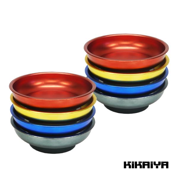 【仕様・状態】■セット内容:4color（ブルー・レッド・ゴールド・メタリックグレー／各1個）×2セット（合計8個）■重量:約 130g（1個）■材質:プラスチック■パッケージサイズ:113×85×115mm（1セット）※磁気の影響を受けや...