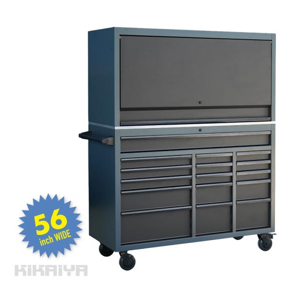 【仕様・状態】■セット重量:270kg（ハッチ78kg/キャビネット192kg）■材質:キャビネット本体／スチール天板／木材、ステンレス被せ■サイズ:H1797×W1512×D548mm■キャスター:Φ125×48mm/ウレタン車輪自在2個...