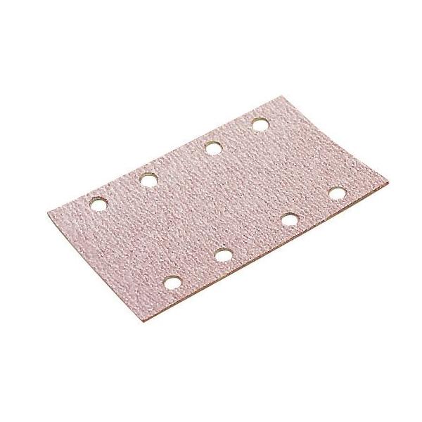 マキタ　サンディングペーパーWA240（10枚入）　A-31332マジックファスナ式です。※BO3710(BO3700)でマジックファスナ式のペーパーを使うにはパッド(A-31239)が必要です。ペーパー寸法：93×228mm吸塵穴付BO3...