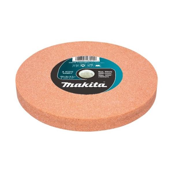 マキタ　研削砥石　A-61422旧形番：A-47824【寸法(mm)】外径：205厚さ：19内径：15.88砥粒：WA粒度：60結合度：K【代表適用モデル】GB801・9308画像はイメージです。