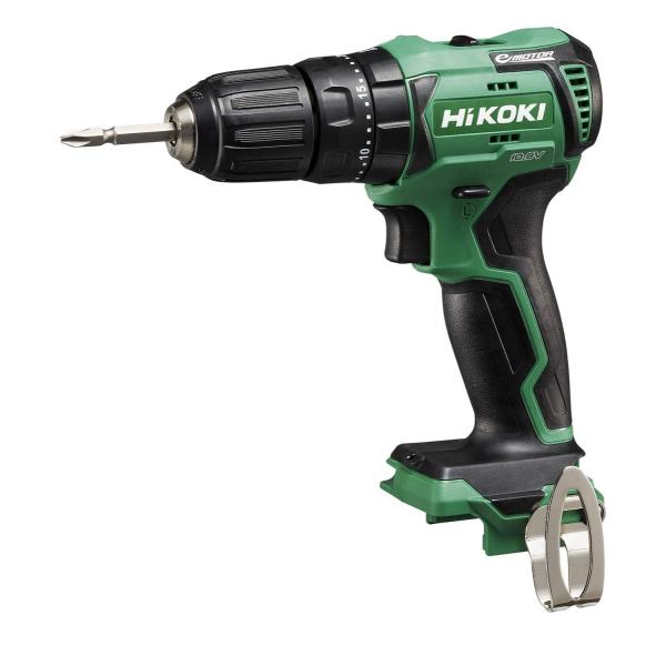 HiKOKI　10.8Vコードレス振動ドライバドリル　DV12DD(NN)2018年10月【日立工機→HiKOKI(ハイコーキ)】へブランド名が変わりました。【セット内容】本体×1※ビットは別売りです※こちらの商品は本体のみです。　バッテリ...