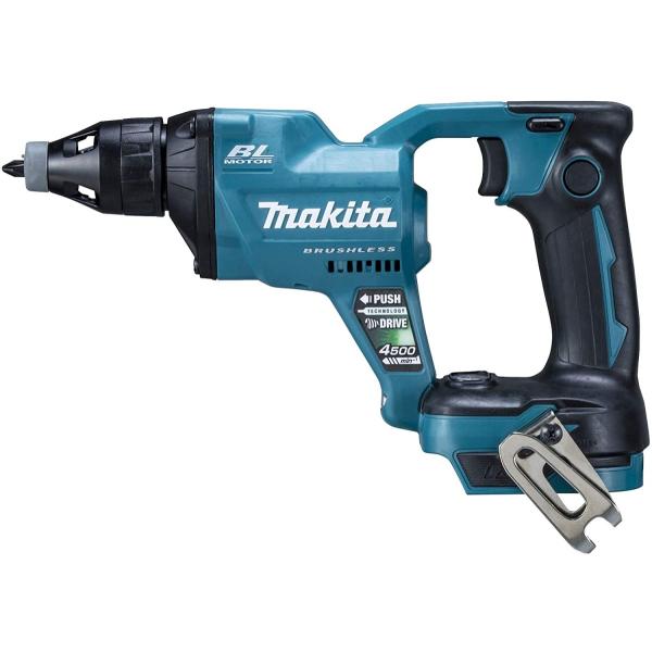 マキタ　18V充電式スクリュードライバ　FS455DZネジ径：5mm【セット内容】本体プラスビット2-45ゴムキャップフック＊こちらの商品は本体のみです。　バッテリ・充電器は付いていません。別売となります。　セット商品は「FS455DRG」...