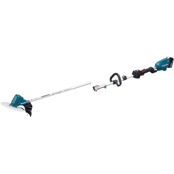 マキタ　18V充電式草刈機　MUR191LDRG【セット内容】本体18V-6.0AhバッテリBL1860B充電器DC18RFチップソー（刈刃）飛散防護カバー刃物（刈刃）カバー肩掛けバンド保護メガネボックスドライバー六角棒スパナ4アクセサリバ...