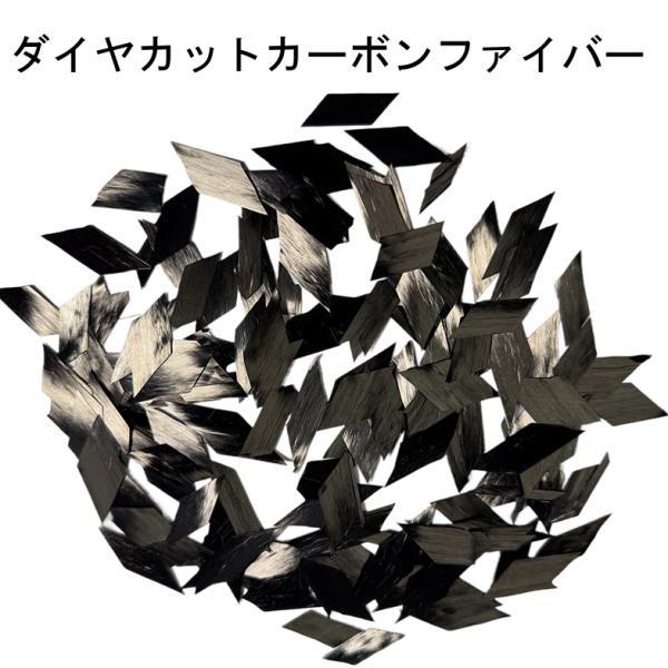 【商品明細】・ダイヤカットカーボンファイバー 約12mm巾×100g（カット前のカーボンは、同一とは限りません）【特徴その他】・ダイヤカットカーボンの輝きが新たなデザインを生み出します。・手作りでしか味わえないオリジナリティな作品になります...