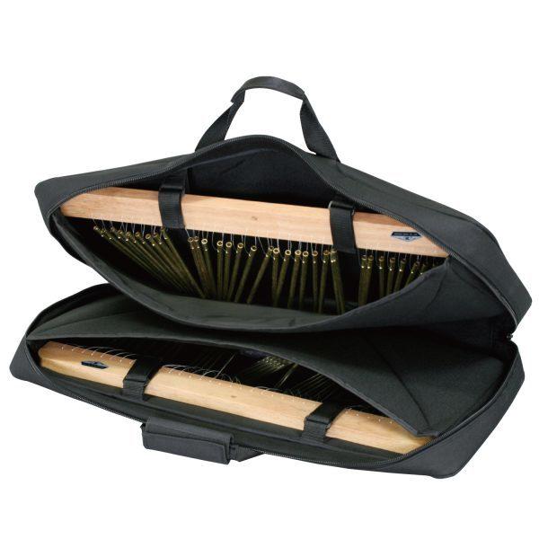 KIKUTANI TCB-200ツリーチャイムバッグ＆ミニキーボードバッグツリーチャイムバッグTCB-100の後継機種、従来品と同様にツリーチャイムを二台持ち運び可能です。内部クッションでしっかり楽器を守ります。ツリーチャイムだけに限らず、...