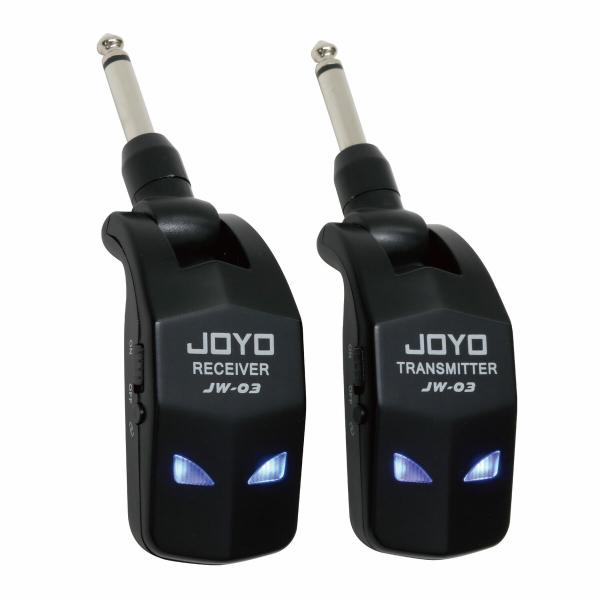 JOYO JW-03ギター/ベース用ワイヤレスシステム2.4GHz 帯を使用したギター／ベース用ワイヤレスシステムが日本に入荷しました！音痩せとレイテンシーを極力抑えた設計。送信機と受信機を1 対1、または1対複数セットで使用可能。また最大...