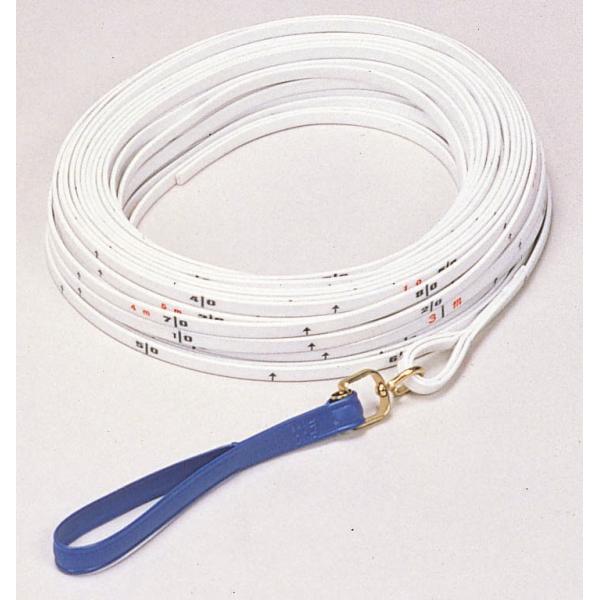 個人宅様への配送が不可の為、お届け先は屋号でお願いいたします。ガラス繊維使用特長・伸び縮みせず、高度の正確性を有しています。・耐久性、耐熱性にすぐれています。・把手に回転式の金具を使用しているので、ロープが捻じれません。●幅/0.6cm●厚...