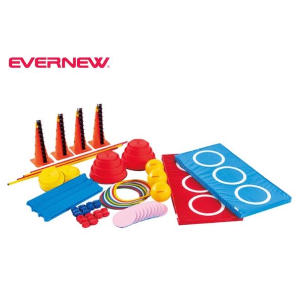 個人宅様への配送が不可の為、お届け先は屋号でお願いいたします。「にこすぽ」は体力・運動能力の向上と、心の成長を育むエバニューオリジナルの体つくり運動プログラムです。当セットは、運動遊びを通して多様な動きに対応するトレーニングに最適なプログラ...