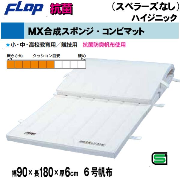 個人宅様への配送が不可の為、お届け先は屋号でお願いいたします。小・中・高校教育用/競技用　抗菌防臭帆布使用衝撃をフェルトが吸収し、より着地が安定します。クッション性、耐久性がオール合成スポンジマットより優れたマットです。【特徴】スポンジの弾...