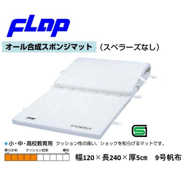 個人宅様への配送が不可の為、お届け先は屋号でお願いいたします。小・中・高校教育用　クッション性の高い、クッションを和らげるマット【特徴】微粒粉末発泡半硬質固形スポンジを使用していますので、クッションに柔軟性があり、特に跳箱や回転運動に最適で...
