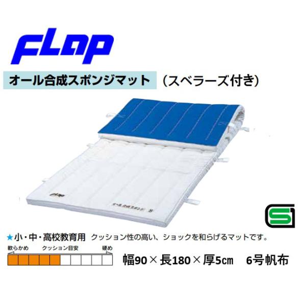 個人宅様への配送が不可の為、お届け先は屋号でお願いいたします。小・中・高校教育用　クッション性の高い、クッションを和らげるマット【特徴】微粒粉末発泡半硬質固形スポンジを使用していますので、クッションに柔軟性があり、特に跳箱や回転運動に最適で...