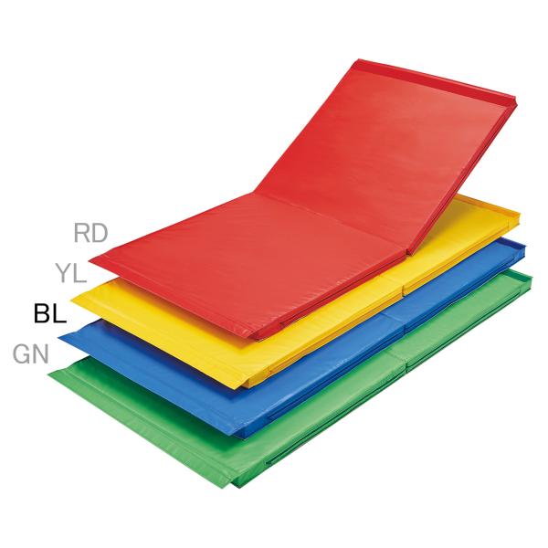 個人宅様への配送が不可の為、お届け先は屋号でお願いいたします。●サイズ：幅90cm×高180cm×厚5cm●色：青●材質＝外被：ターポリン、中身：ポリエチレンフォーム●裏面すべり止め付●2つ折り●タテ方向連結可能●外被ファスナー開閉可●日本...