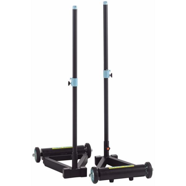 ●支柱４０ｍｍ×高さ１５５ｃｍ●ベースサイズ：幅６０ｃｍ×奥行６０ｃｍ●重量８７ｋｇ（組）●１５０ｍｍスチールホイールタイヤ●底ゴム付●組立式●送料：Gクラス