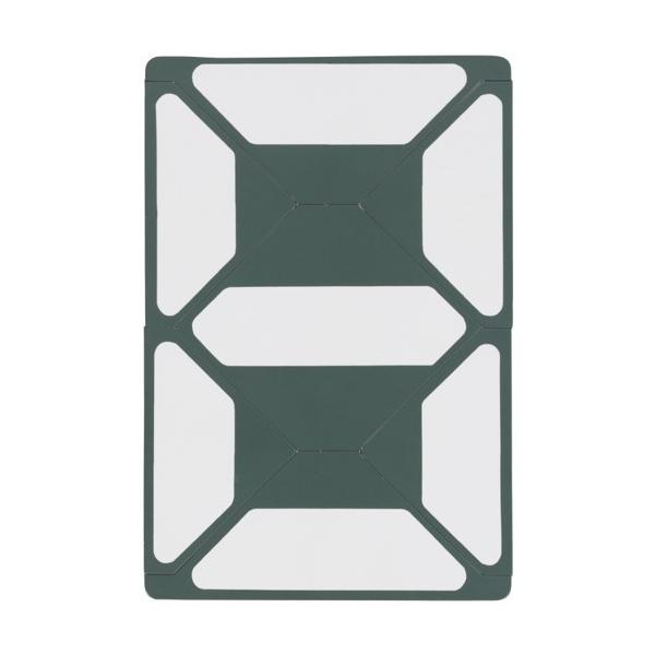 ●Ｈ１５０ｍｍ×Ｗ１００ｍｍ×ｔ１ｍｍ●マグネットシート●シルク印刷（濃緑背景・白文字）●送料：２４個までＡクラス