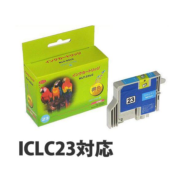 インクカートリッジがお買い得！購入単位：1個配送種別：在庫品Yahoo 通販 IC23 ICLC23 インクICLC23ライトシアン インク えぷそん エプソン EPUSON いぷそん イプソン EPSON ICLC23 ライトシアン PM...