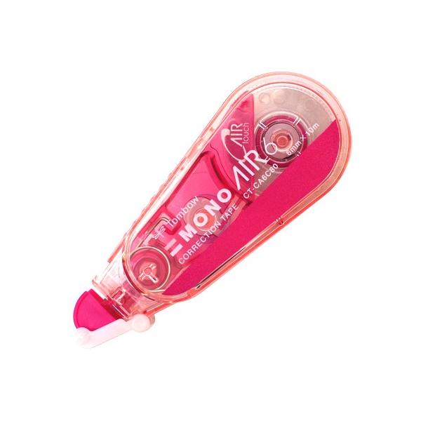 購入単位：1個4901991706376 B12768 9G1651 トンボ 修正テープ モノエアー 6mm ピンク CT-CA6C80 文具 事務用品 修正テープ 使い切りタイプ 文房具 修正 テープ トンボ鉛筆 TOMBO鉛筆 TOMBO