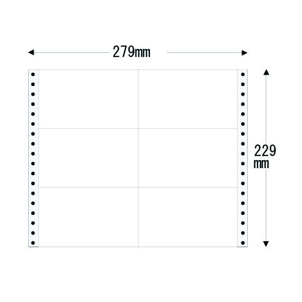製品の安定と使い易さを追及し、種類も多く取り入れた最も普及しているタイプです。購入単位：1箱(500折3000枚)配送種別：直送品 代引不可 返品不可 配送日時指定不可Yahoo 通販 OA用紙 ラベル用紙 連続用紙タイプ レギュラータイプ...