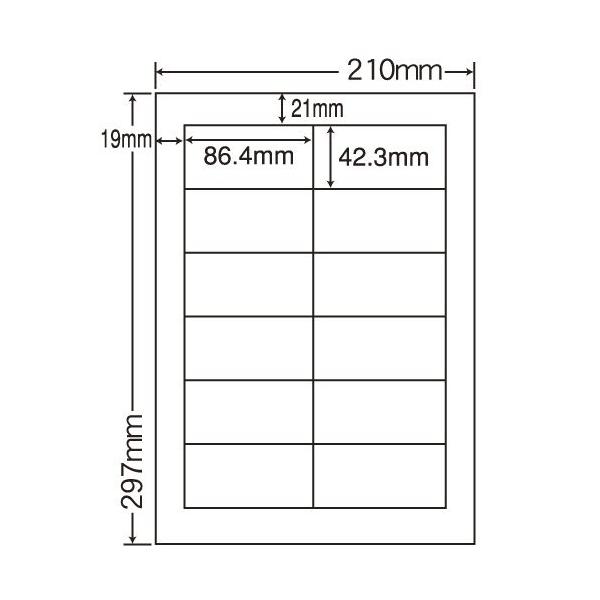 フォトカラー対応のカラーインクジェットプリンタ専用ラベルです。購入単位：1箱400シート(80シート×5)配送種別：直送品 代引不可 返品不可 配送日時指定不可Yahoo 通販 OA用紙 ラベル用紙 シートカットタイプ インクジェットプリン...