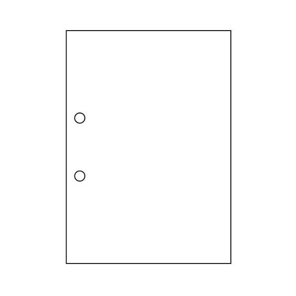 帳票や伝票作りに最適！購入単位：1ケース(500枚×2)配送種別：在庫品Yahoo 通販 1M3982 9I2112 レーザープリンター用帳票用紙 A4 1面 2穴 1000枚 KN0200 オフィス用品 OA用紙 帳票用紙 帳票 プリンタ...