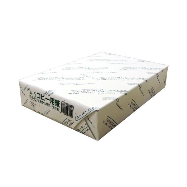 長年の販売実績！　多くのオフィスでご使用いただいております！購入単位：1冊(500枚)配送種別：在庫品Yahoo 通販 OA用紙 コピー用紙 A5サイズ スーパーエコー（白色度86％） きらっと すーぱーえこー こぴーようし まるちたいおう...
