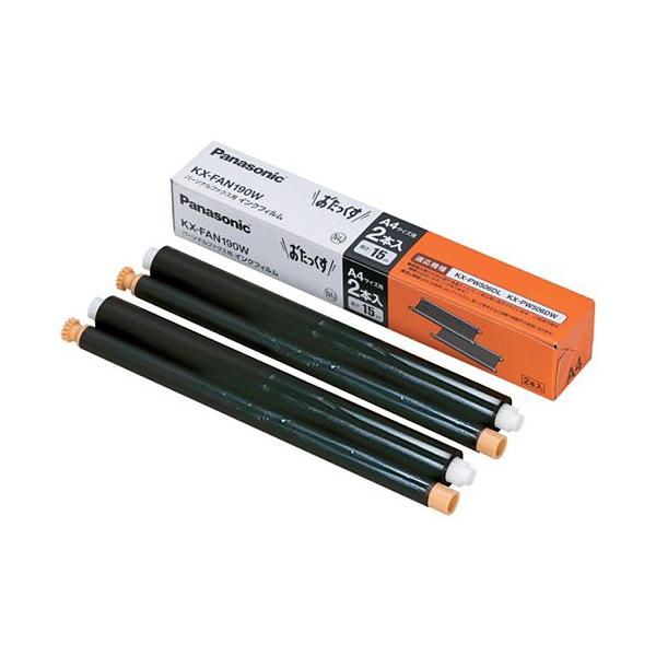お使いのカートリッジに付け替えてご使用下さい。 FAX インク　購入単位：1セット(2本入)配送種別：在庫品Yahoo 通販 トナー インク FAXリボン Panasonic（パナソニック）対応 FAXよういんくりぼん Panasonic ...