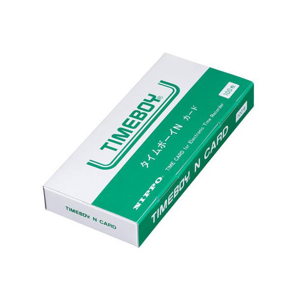 ニッポーのタイムカード「タイムボーイNカード」です。購入単位：1箱（100枚）配送種別：在庫品Yahoo 通販 4938692022245 B00207 9K0228 ニッポー にっぽー nippo タイムカード たいむかーど タイムレコー...