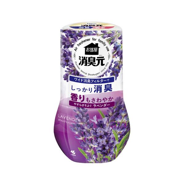 でっかいろ紙でお部屋を強力消臭。購入単位：1個配送種別：在庫品Yahoo 通販 雑貨 日用品 芳香剤 消臭剤 小林製薬（消臭元） 室内用 置き型（消臭剤） こばやしせいやく おへやのしょうしゅうもと らべんだー 400ml 小林製薬 しょう...