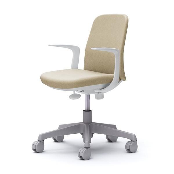 購入単位：1脚G15351 オカムラ 岡村 おかむら okamura OKAMURA ライブス Lives エントリーチェア Entry Chair EntryChair チェア 椅子 いす イス OAチェア オフィスチェア ホワイトボディ...