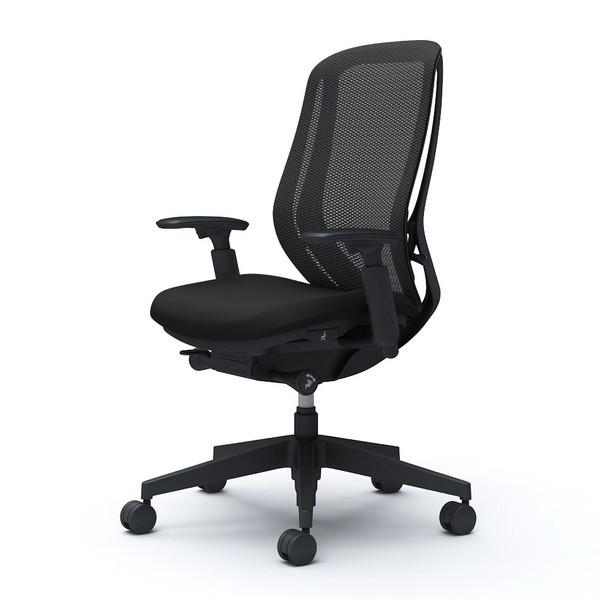 背のカーブを変えられる新感覚のオフィスシーティング。購入単位：1脚配送種別：直送品 代引不可 返品不可 配送日時指定不可Yahoo 通販 オカムラ オフィスチェア シルフィー ハイバック ブラックボディ ブラック樹脂脚 背メッシュ アジャス...