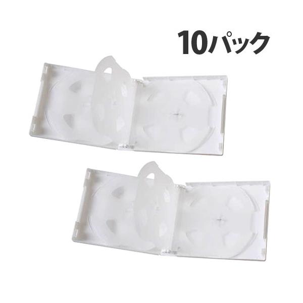 割れにくくて軽い、ジャケットカバー付のCD＆DVDソフトケース！購入単位：1セット(10パック)配送種別：在庫品Yahoo 通販 4906137679927 HA2326 ha2326 XC-499W CD＆DVD ソフトケース 10枚収納...