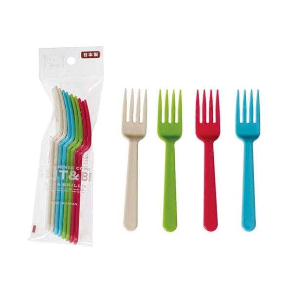 購入単位：1セット（8個）HB0977 山田化学 G&amp;B GLIT&amp;BRILLIA ランチ lunch お弁当 弁当 べんとう お昼 ごはん 食事 フォーク 8個 08870