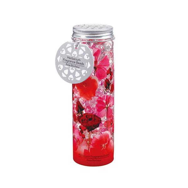 玄関まわりやリビングなどのちょっとしたスペースに置ける、ハーバリウムのような芳香剤。購入単位：1個配送種別：在庫品Yahoo 通販 4956810238705 HC1125 小久保工業所 ハーバリウムフレグランスビーズ ローズ・ボヌール 3...