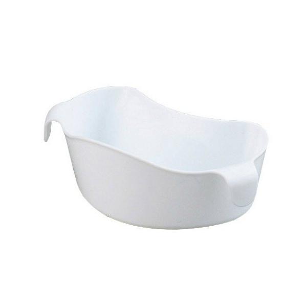 購入単位：1個HD1783 4973430960700 うがい受け容器 J9607 サナダ精工 サナダ精工株式会社 均一 うがい 嘔吐 受け容器 保持 楽 ラク 洗いやすい 後片付け 片付け 持ちやすい フック付き 介護用品 介護 うがい受け