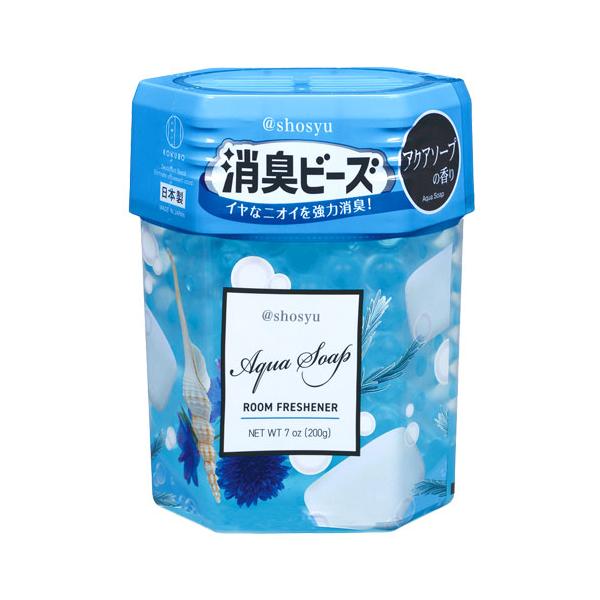 イヤな臭いを強力消臭！置き型消臭剤です。購入単位：1個配送種別：在庫品Yahoo 通販 4956810239498 HK0252 小久保工業所 アットショウシュウ 消臭ビーズ アクアソープ 200g 3949 日用品 生活 生活雑貨 生活用...