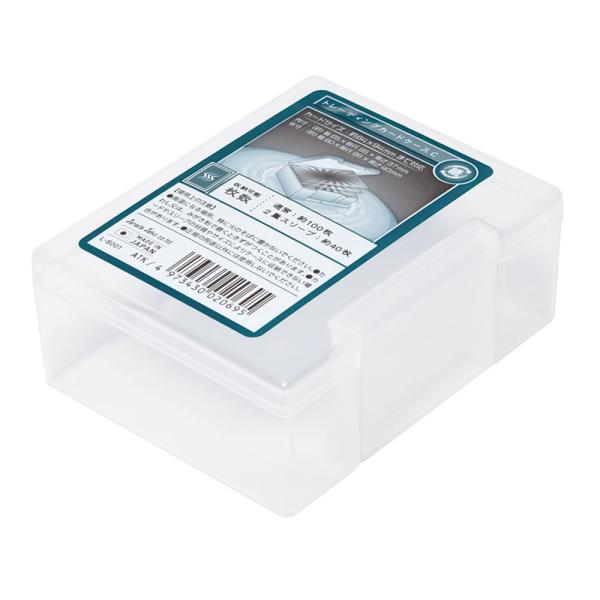 トレーディングカードなどをまとめて収納できる！購入単位：1個配送種別：在庫品Yahoo 通販 4973430020695 HK0589 サナダ精工 トレーディングカードケース L8001 トレーディングカード カード キャラクターカード キ...