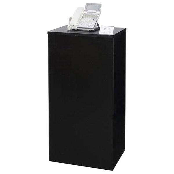 購入単位：1台JH0381 jh0381 TEL9045-BK tel9045-bk TEL9045BK tel9045bk TEL9045 tel9045 タック タック販売 ハイテクウッド 電話カウンター W450mm D380mm H...