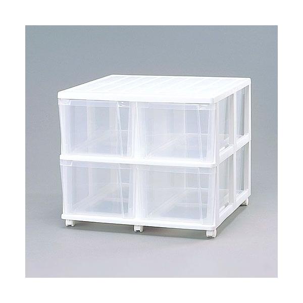 押入れ収納の定番！購入単位：1台配送種別：直送品 代引不可 返品不可 配送日時指定不可Yahoo 通販 家具 収納 収納家具 チェスト 押入れ用 おしいれちぇすとしんかた OCD-744 ほわいと／くりあ ji0102 収納ケース 引出ケー...