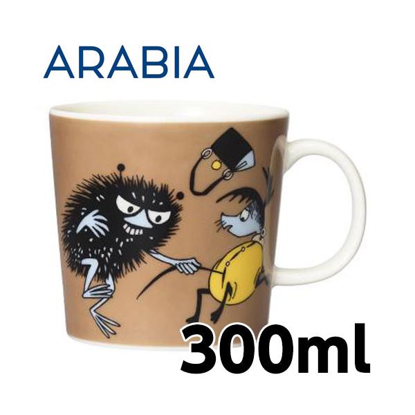北欧フィンランドの名窯ARABIA「Moomin(ムーミン)」。購入単位：1個配送種別：在庫品Yahoo 通販 6411801010725 JJ9054 ARABIA アラビア Moomin ムーミン マグ スティンキー インアクション 3...