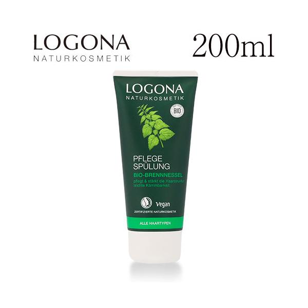 髪と頭皮を優しくケアし、櫛どおりの良い髪へ導くコンディショナー。購入単位：1個配送種別：在庫品Yahoo 通販 KS5113 ロゴナ エッセンシャル ヘアコンディショナー ネトル 200ml LOGONA ろごな ヘアケア 髪の毛 コンディ...